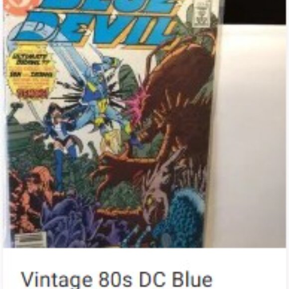 Marvel | Accents | 8s Marvel Dc 3 Comic Bundle Blue Devil West Coast ...